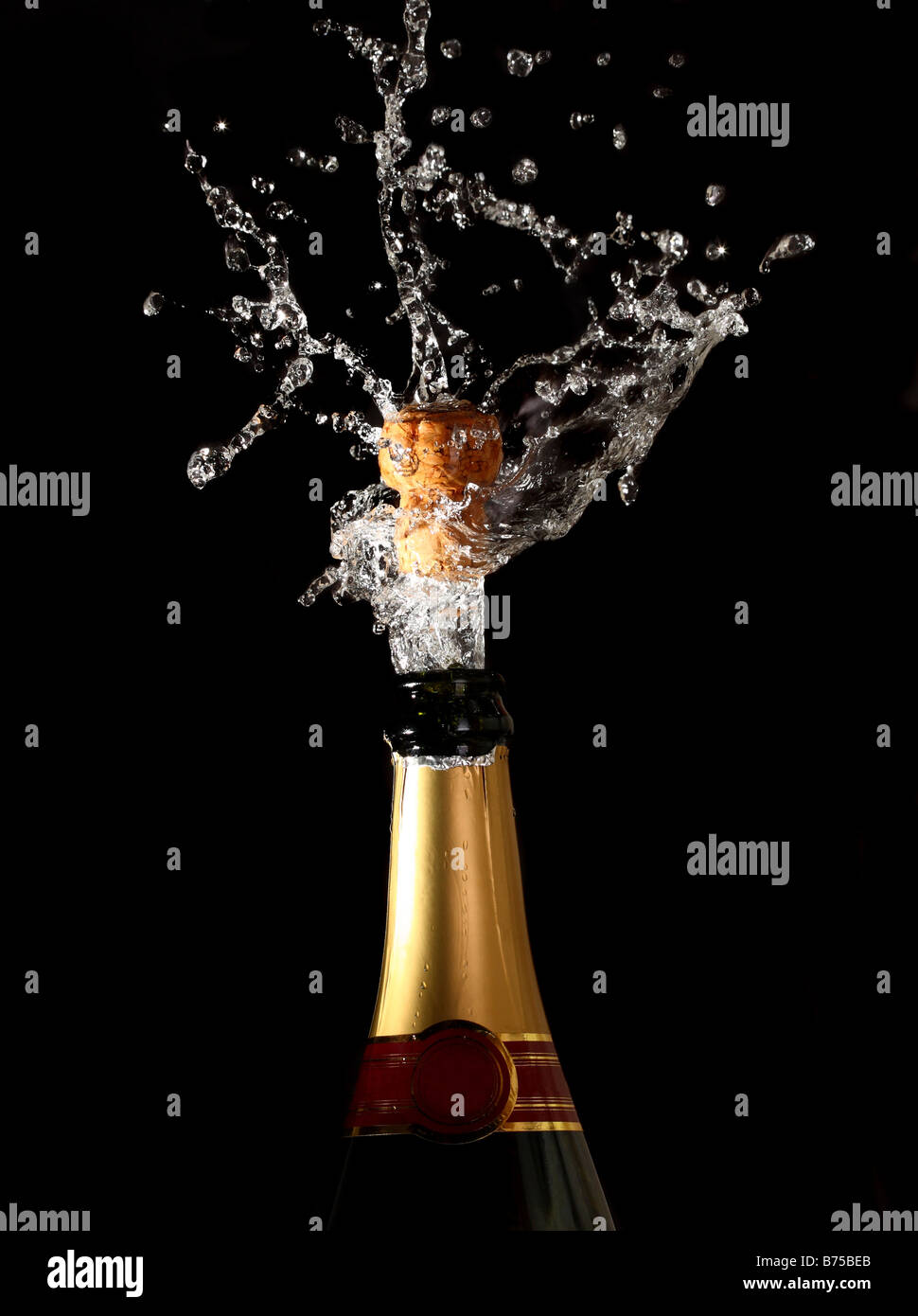 Champagne explosion hi-res stock photography and images - Alamy