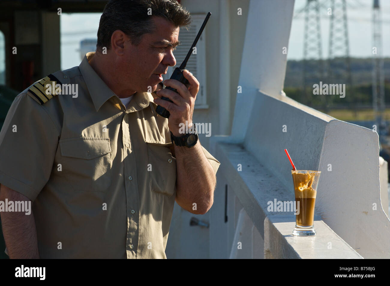 Commander of carrier hi-res stock photography and images - Alamy