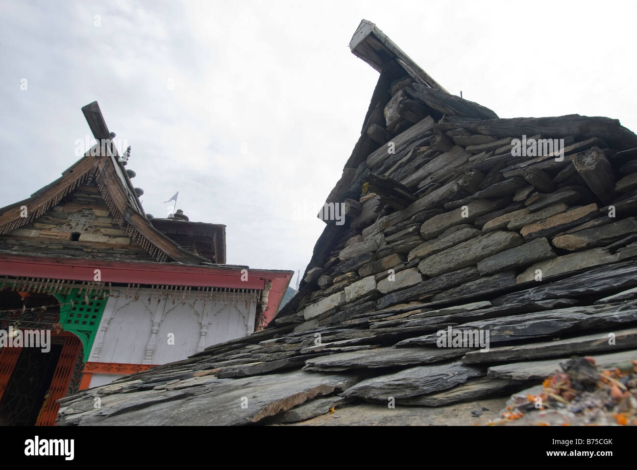 A HOUSE IN BALAG, SHIMLA Stock Photo - Alamy