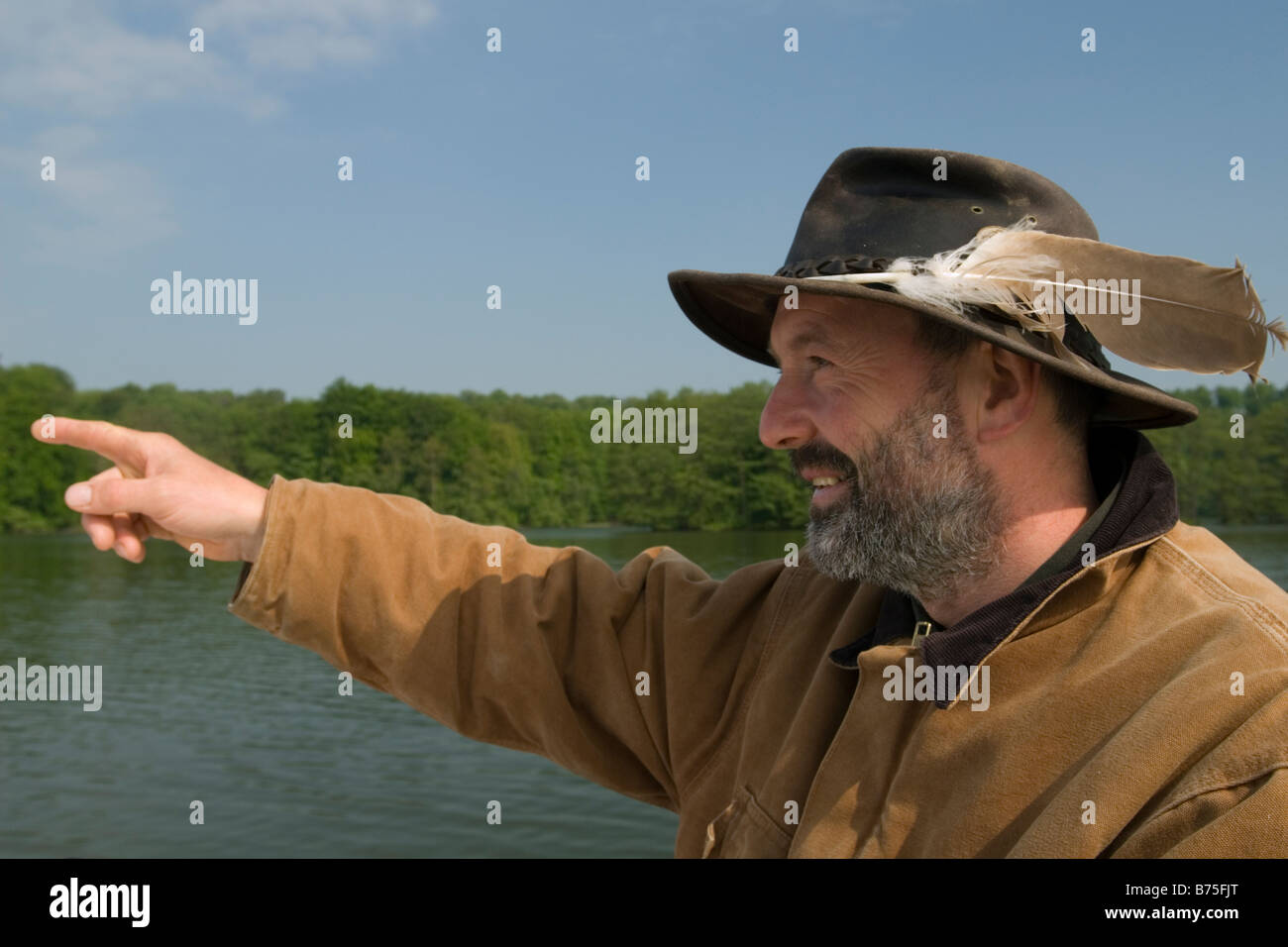 national park german ranger Stock Photo - Alamy
