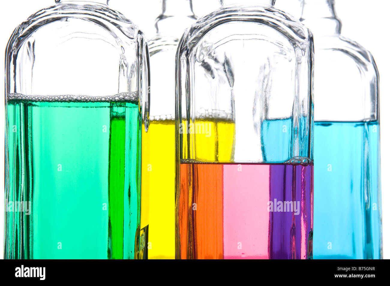 object on white Bottle with liquid Stock Photo - Alamy