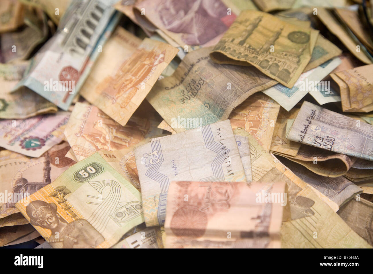 Egyptian currency hi-res stock photography and images - Alamy