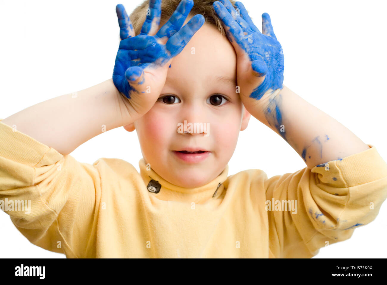 Boy figure paint hi-res stock photography and images - Alamy