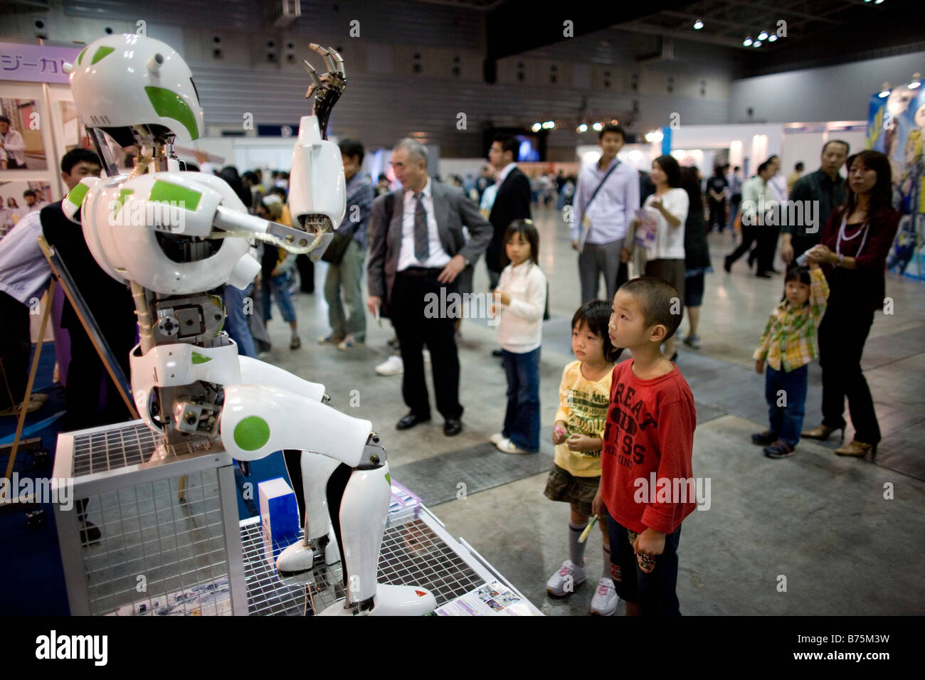 The first robot fair was held in Tokyo Japan on 11 oct 2008 The main ...