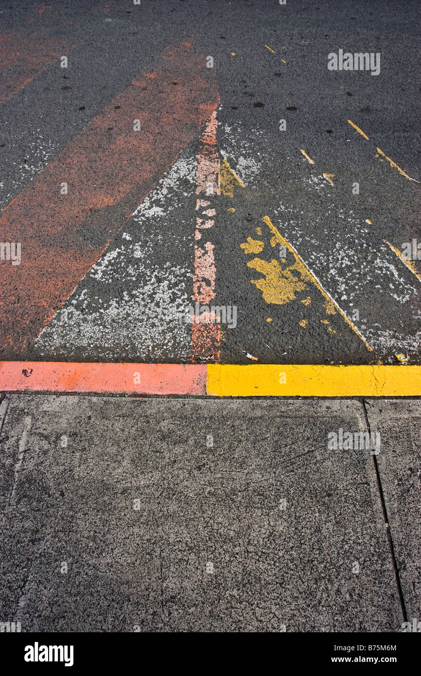 abstract street pattern Stock Photo - Alamy