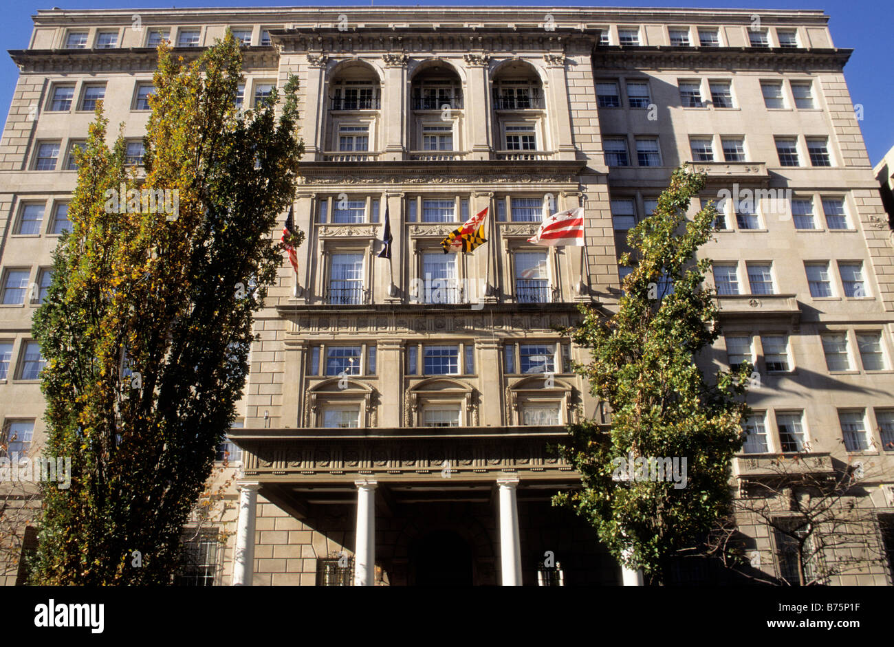 Hay Adams Hotel, Washington DC. Exterior facade Stock Photo - Alamy