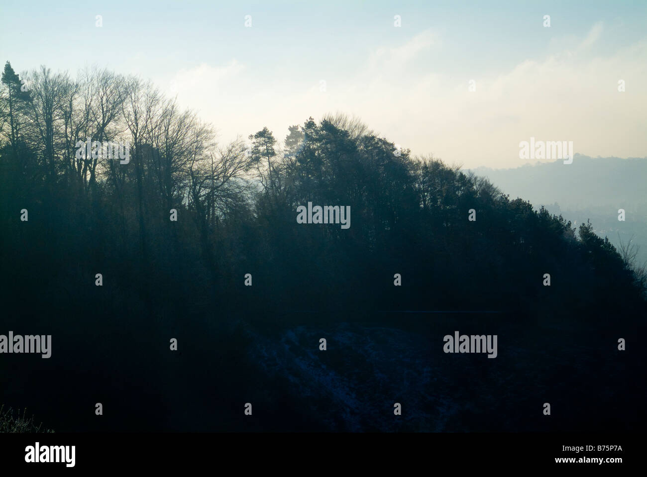 Reigate Hill, The Inglis Memorial at Colley Hill and in the winter ...