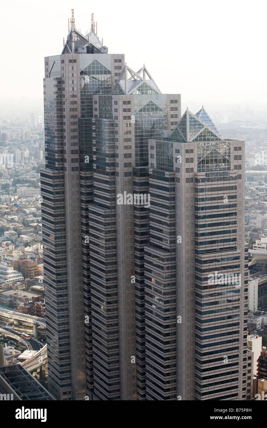 areal view of Tokyo capital of japan Stock Photo - Alamy