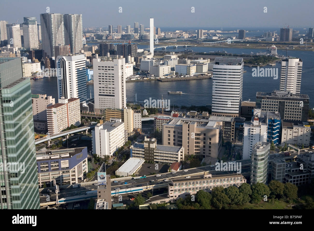 areal view of Tokyo capital of japan Stock Photo - Alamy