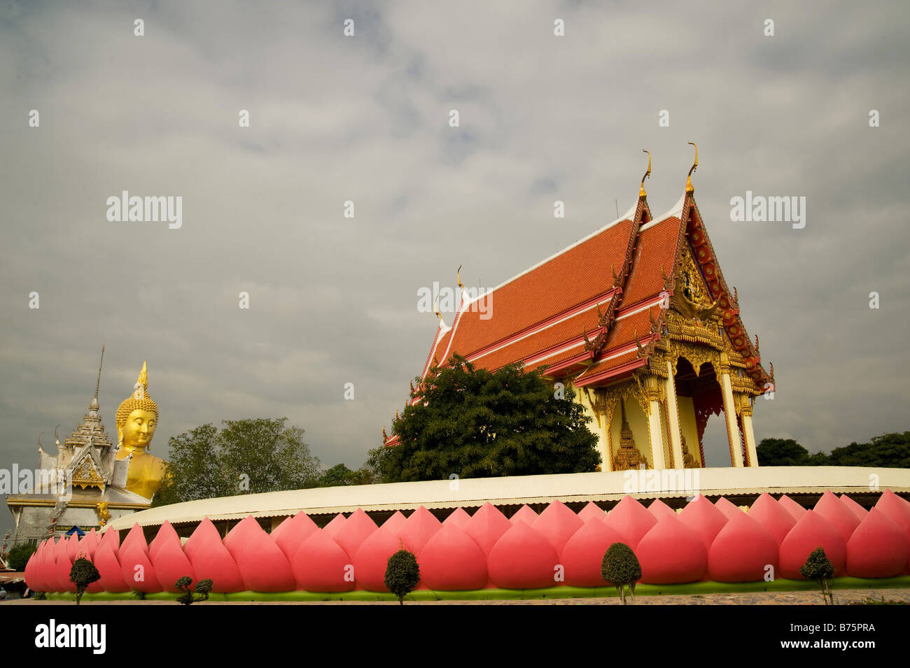 Wat Muang Temple in thailand with huge Buddha images Stock Photo - Alamy