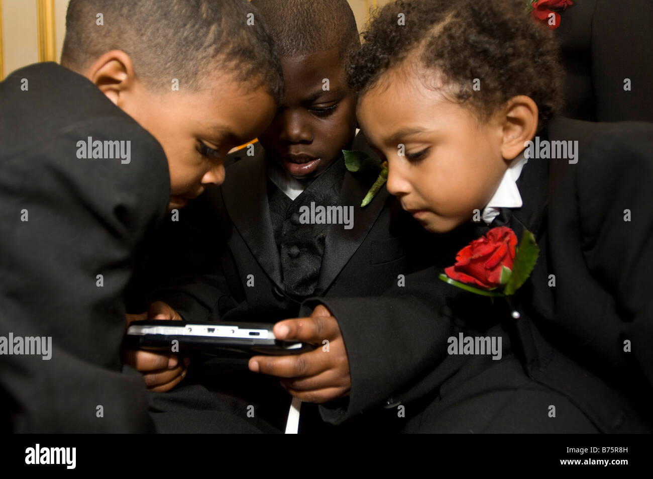 Young boys at wedding reception Stock Photo - Alamy