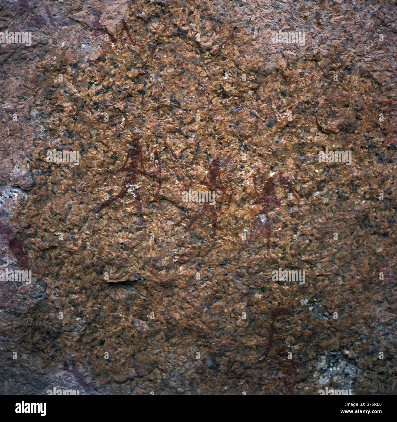 Cave art depicting hunters hi-res stock photography and images - Alamy