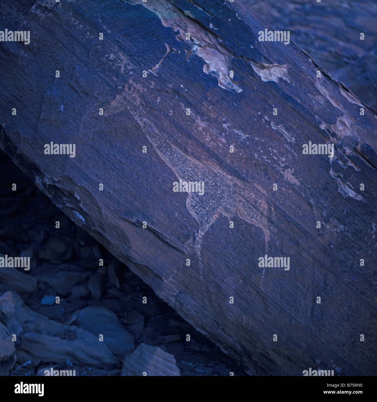 cave rock paintings Stock Photo - Alamy