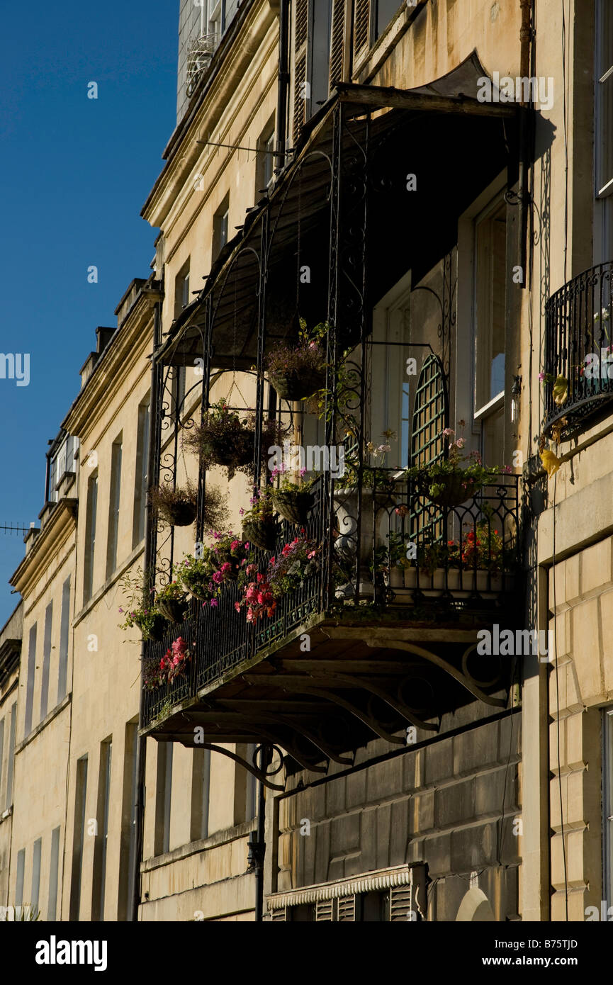 Georgian balcony terrace hi-res stock photography and images - Alamy