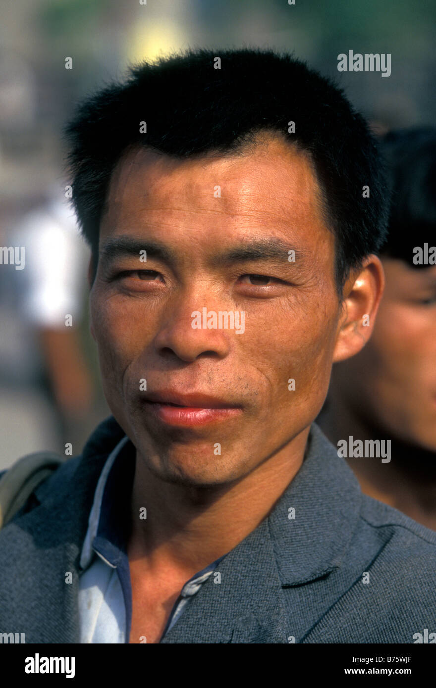1, one, Chinese man, Chinese, man, adult man, eye contact, front view ...