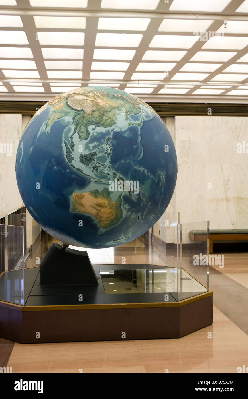 Oceania globe hi-res stock photography and images - Alamy