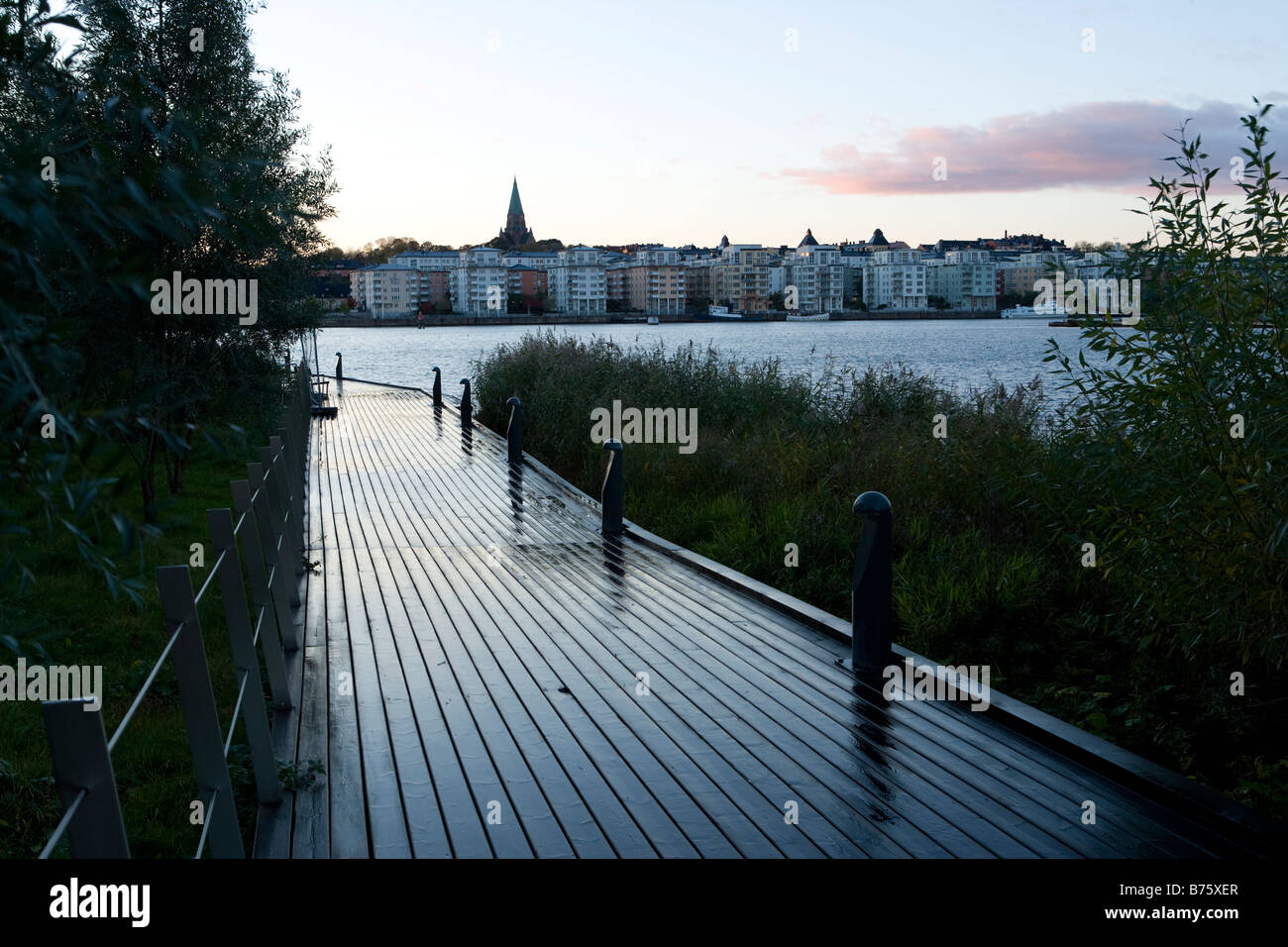 hammarby sea city Stock Photo - Alamy