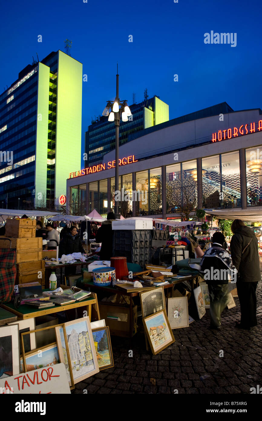 Stockholm hotorget market hi-res stock photography and images - Alamy