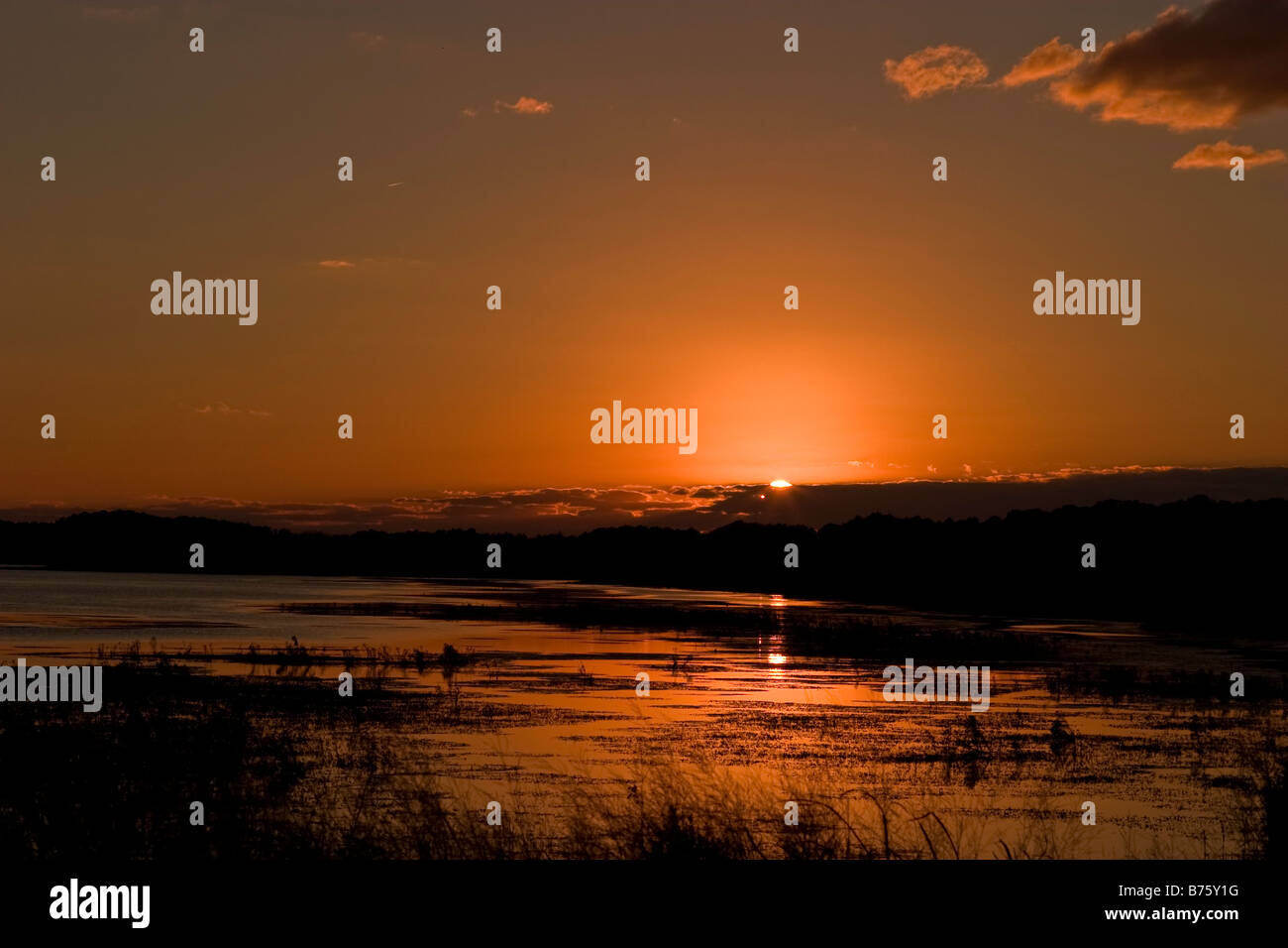 Susnet at Chincoteague Stock Photo - Alamy