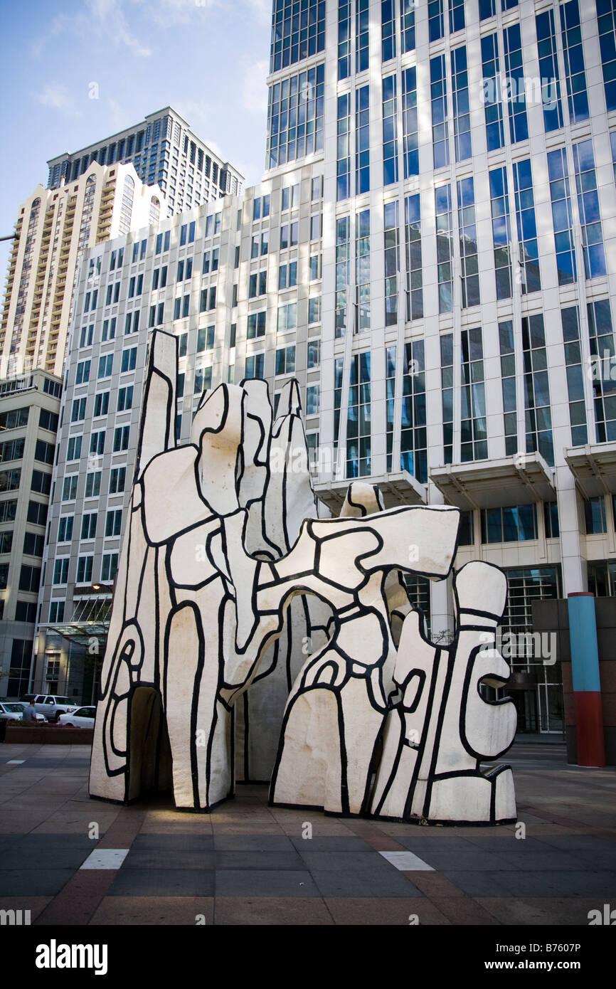 Chicago jean dubuffet public art hi-res stock photography and images ...
