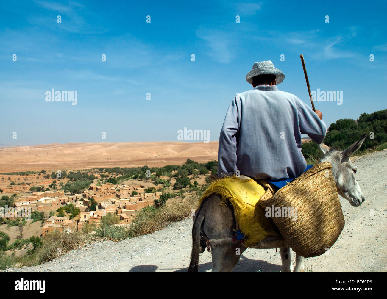 Man on donkey hi-res stock photography and images - Alamy