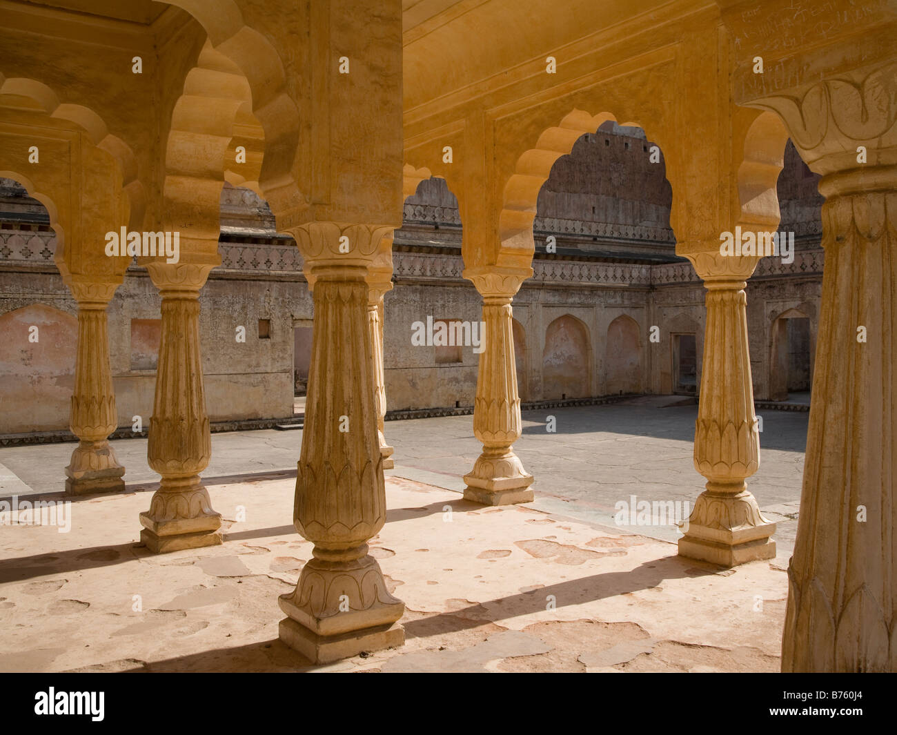 Interior amber fort jaipur rajasthan hi-res stock photography and ...