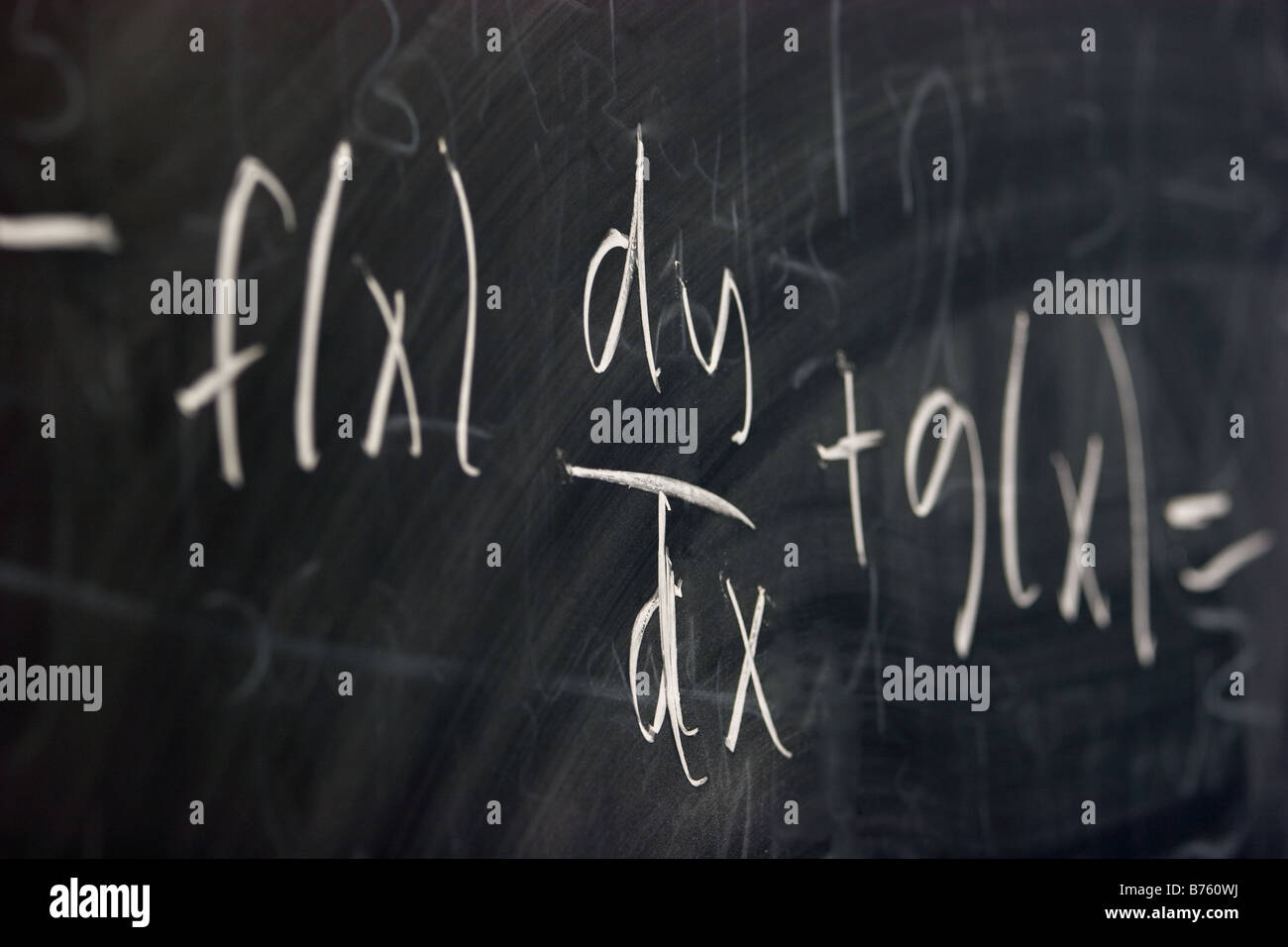 Infinity symbol blackboard chalkboard hi-res stock photography and ...