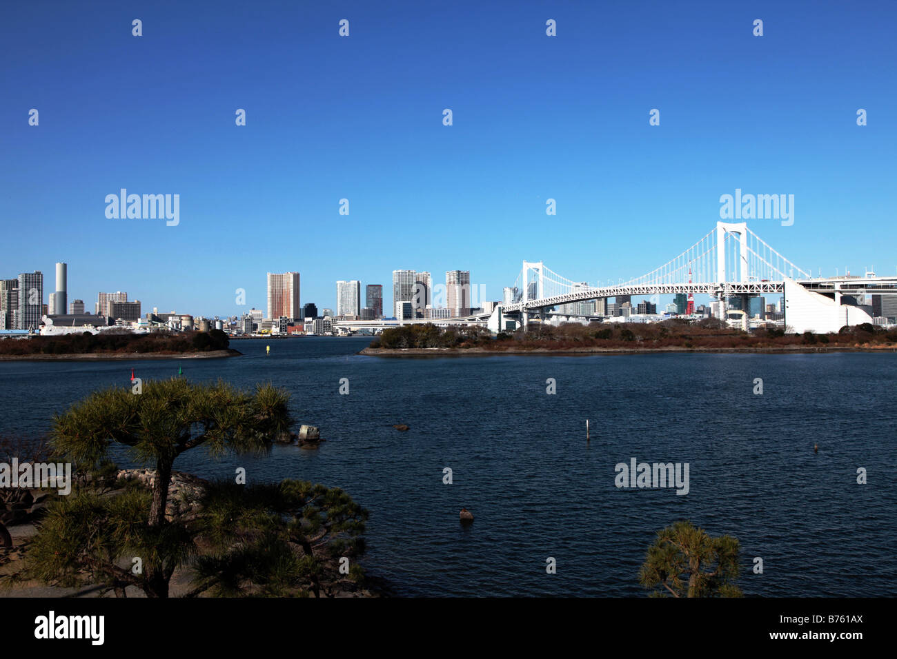 Tokyo Bay from Odaiba,Tokyo, Japan Stock Photo - Alamy