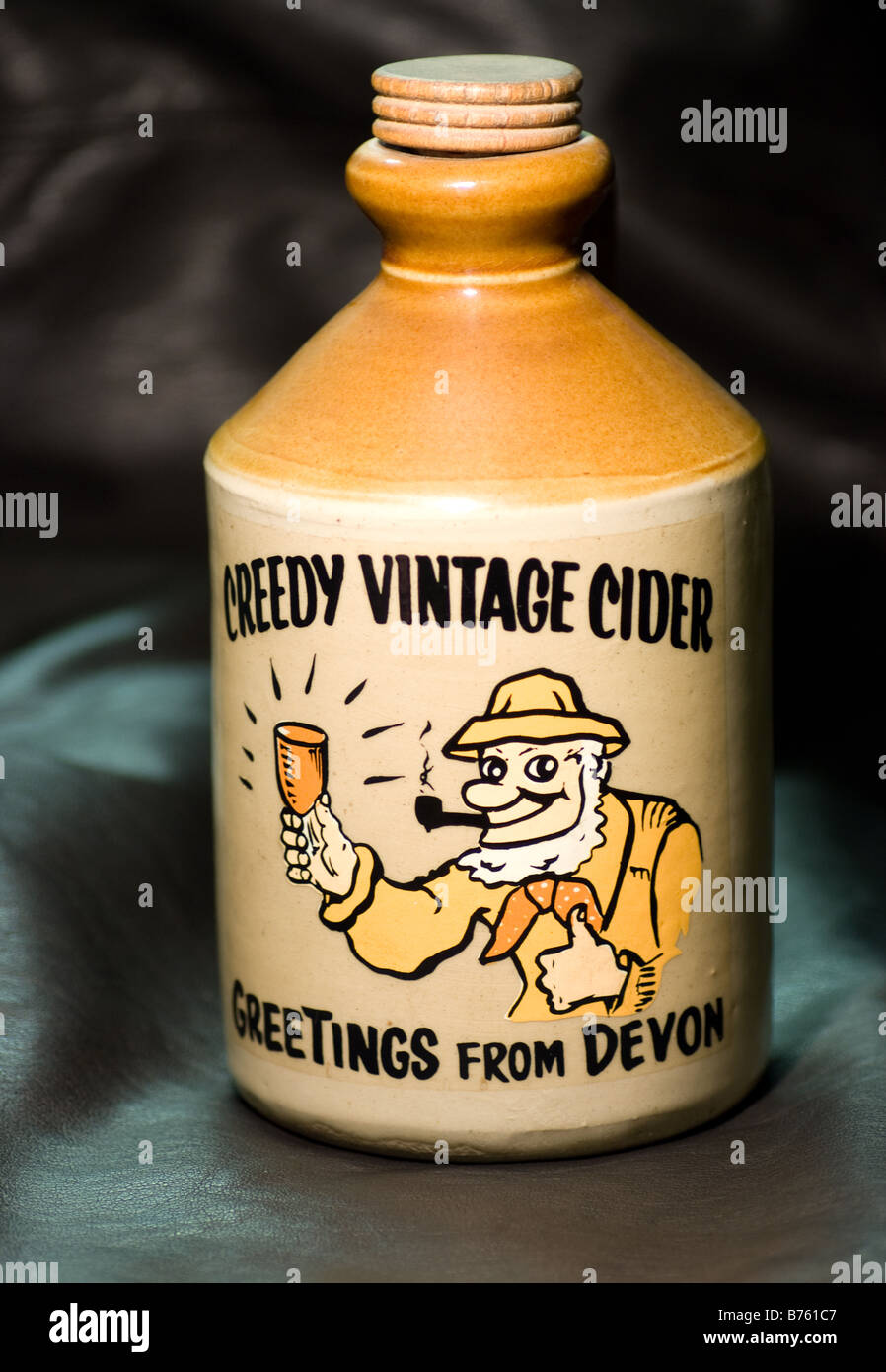 a creedy vintage cider jar Stock Photo - Alamy