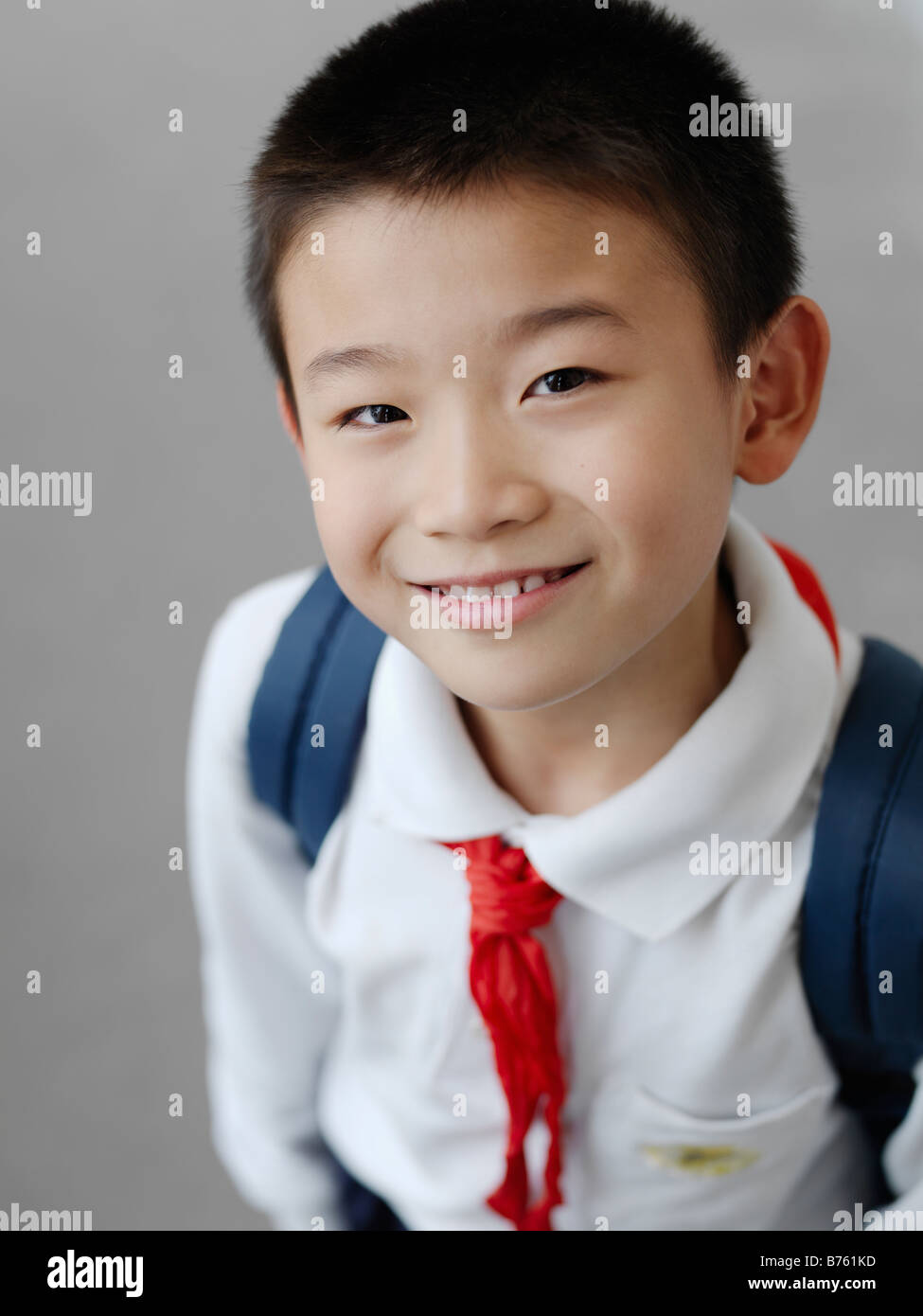 Chinese Kid In School