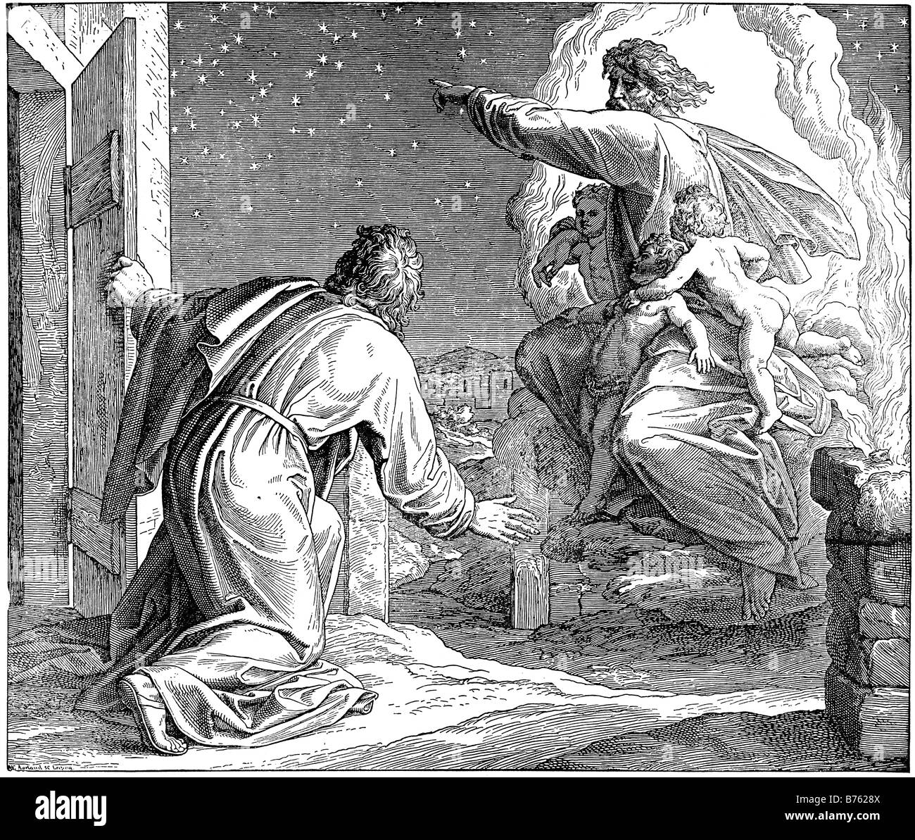 Abraham bible Black and White Stock Photos & Images - Alamy