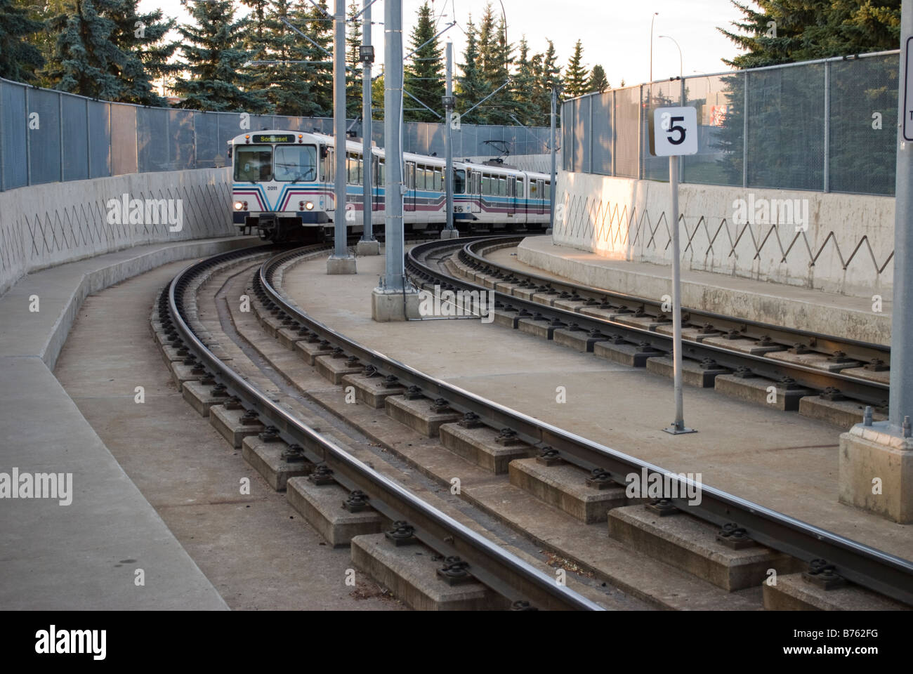 Calgary transit train hi-res stock photography and images - Alamy