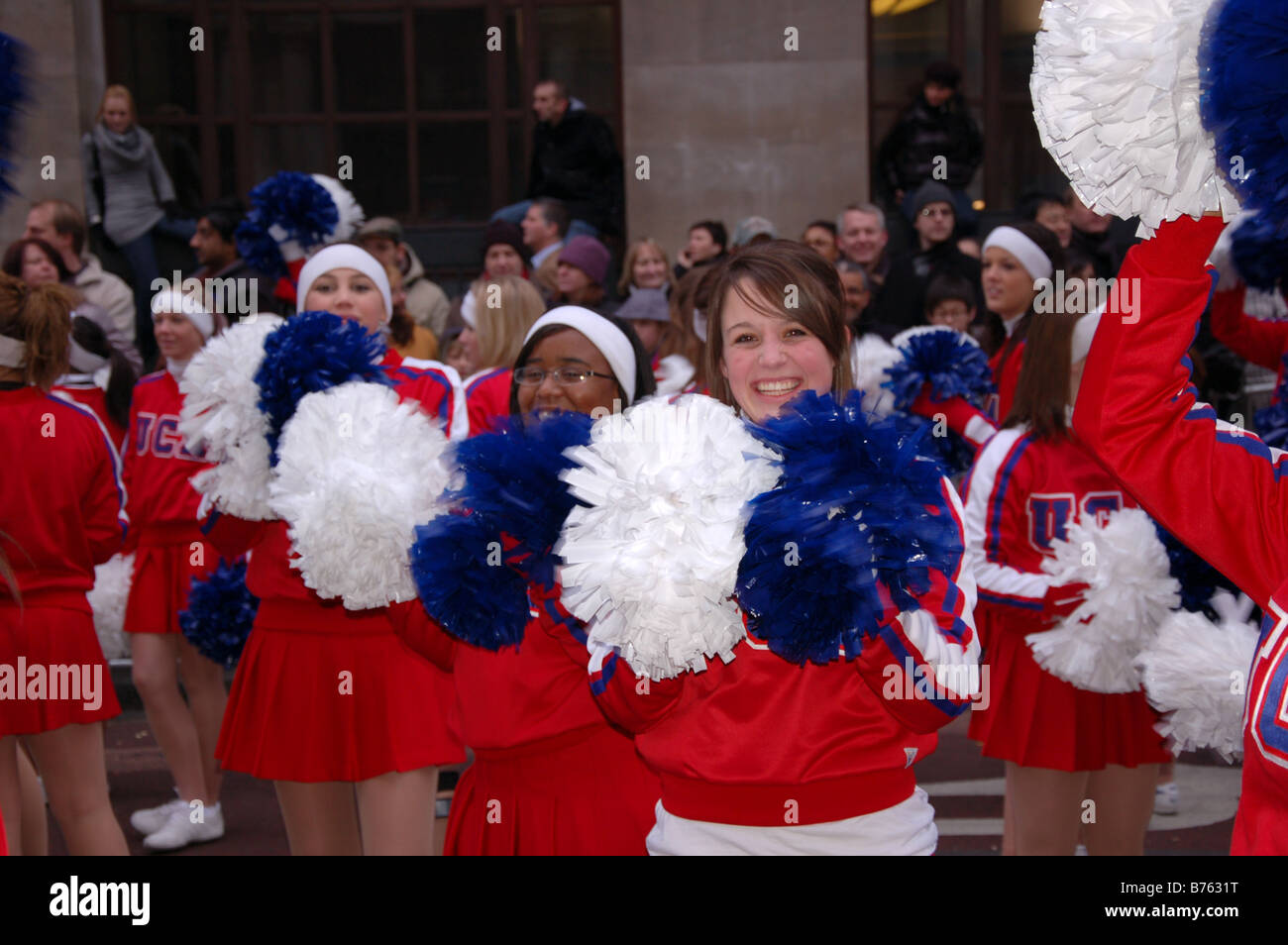 UCA performing at London's England New Years Parade 2009 Stock Photo ...