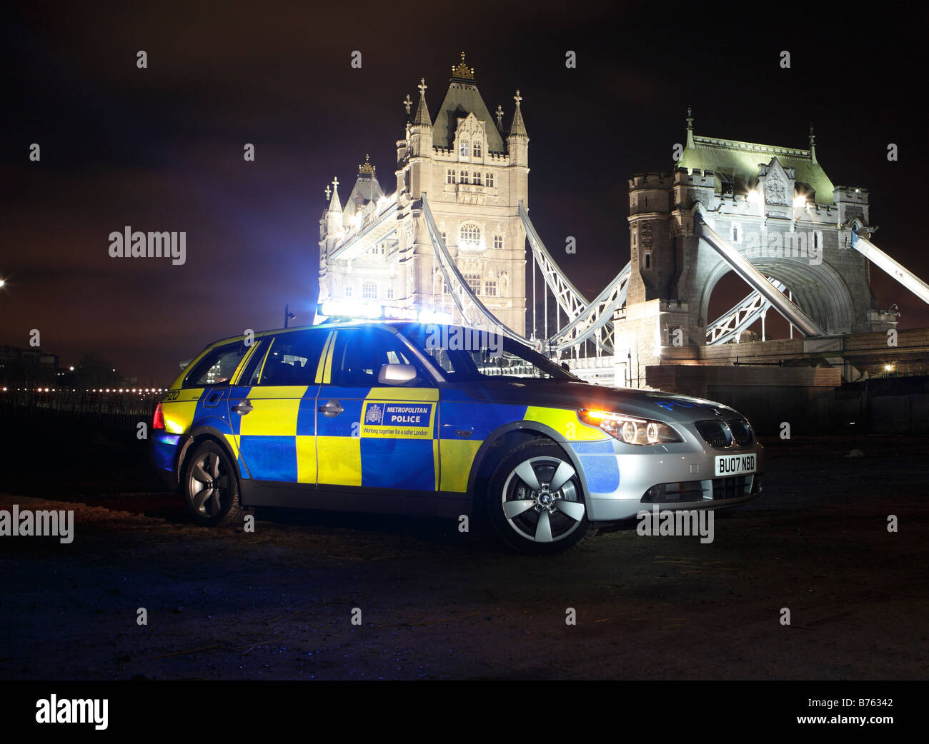 Metropolitan Police BMW Traffic unit Stock Photo - Alamy