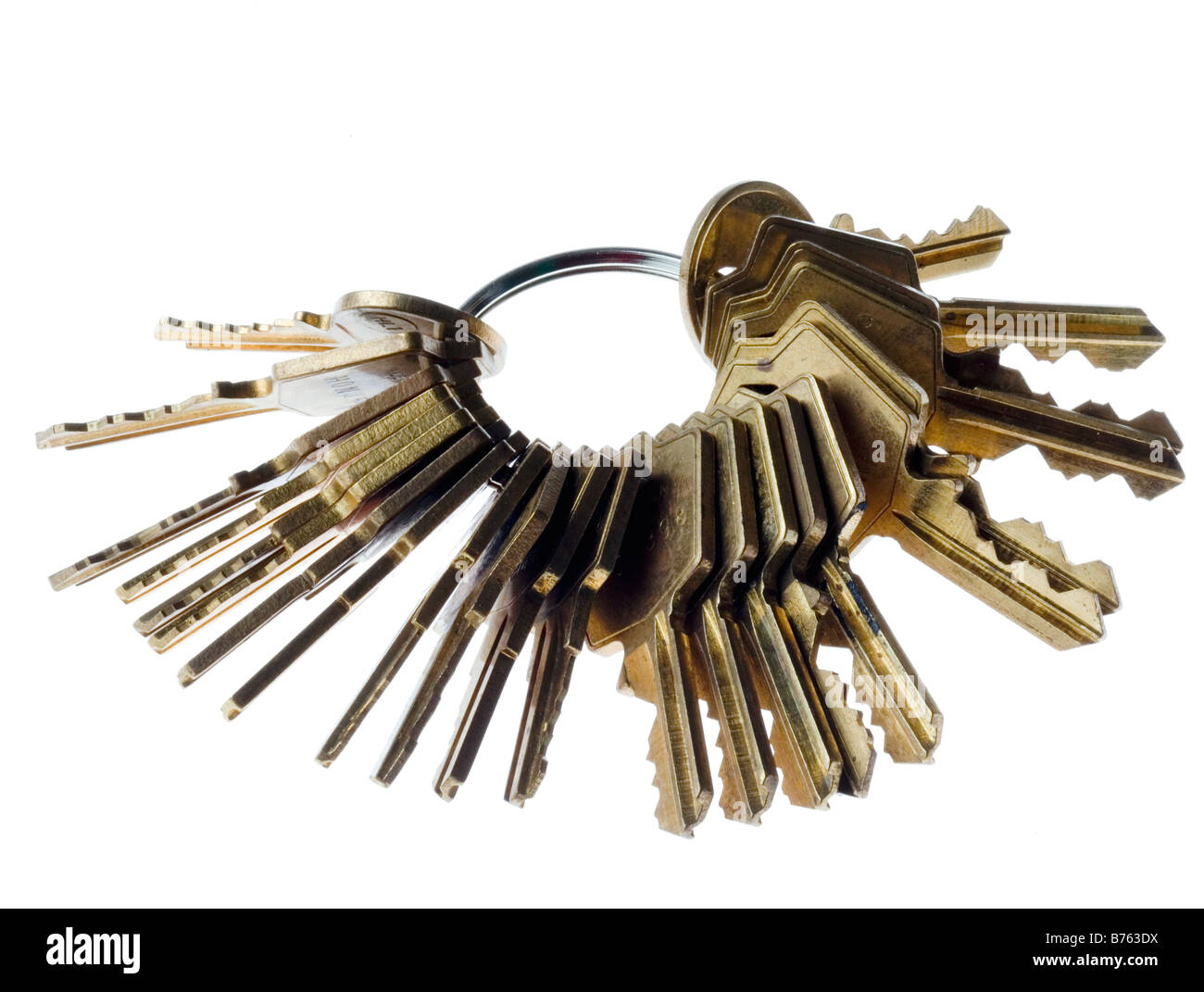 collection of a variety of keys Stock Photo - Alamy