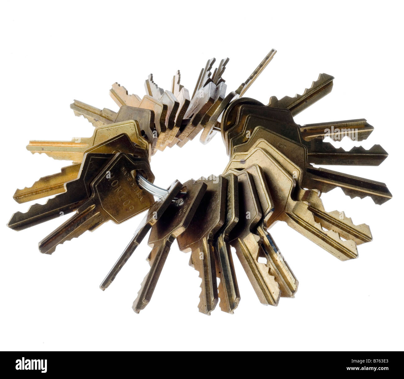 collection of a variety of keys Stock Photo - Alamy