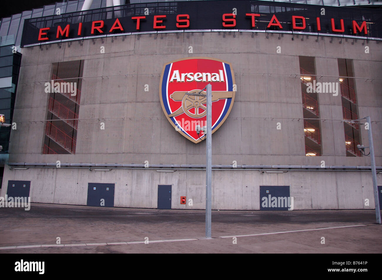 Emirates Stadium the home of Arsenal, London, England, Uk Stock Photo ...