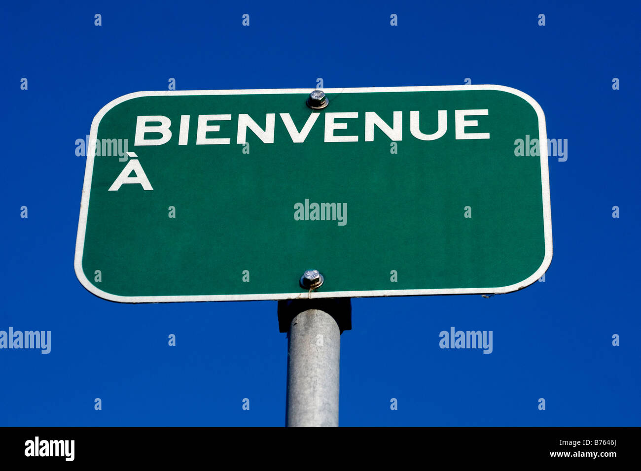 Bienvenue Sign