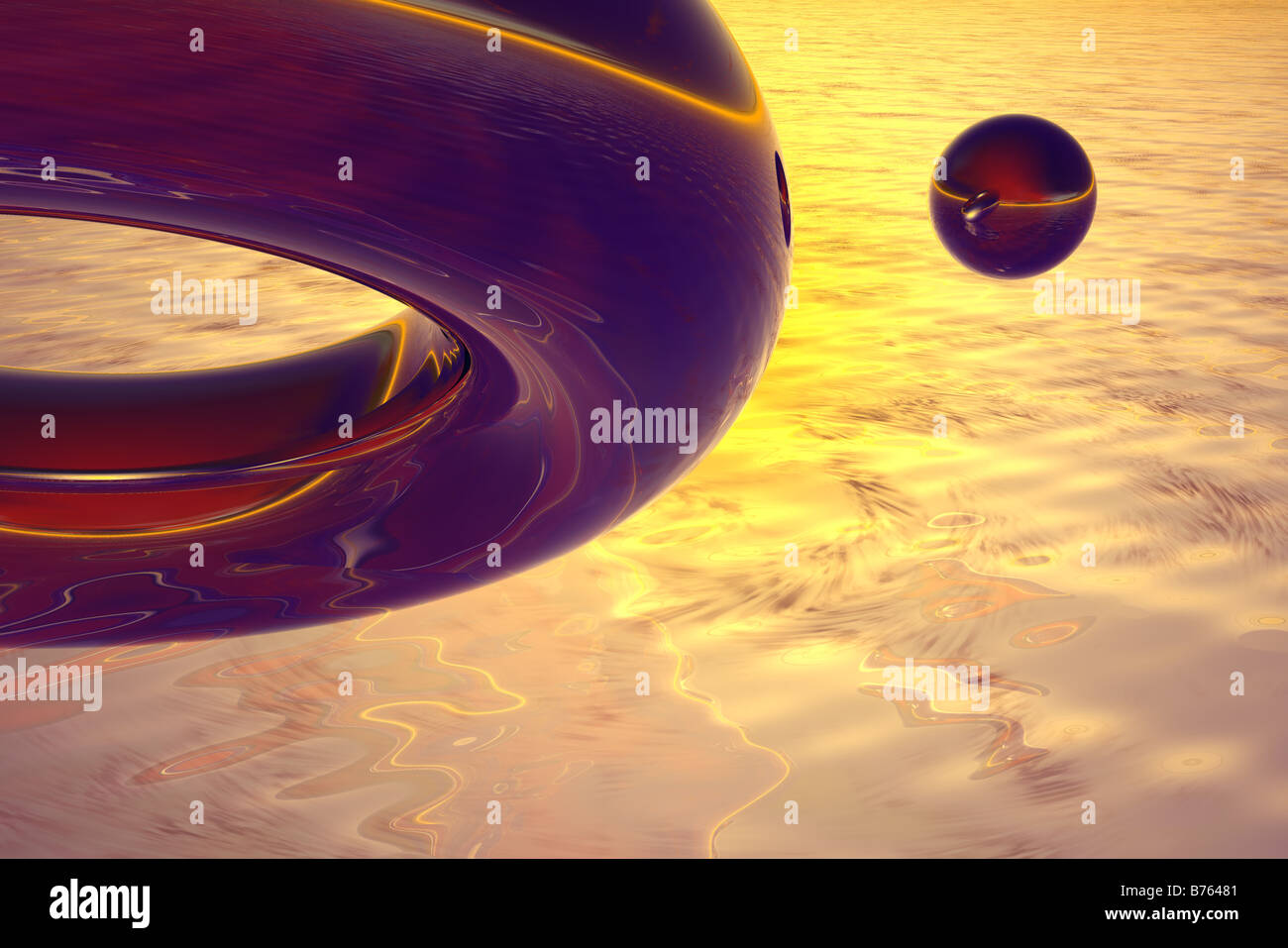 Futuristic scenes sci-fi Stock Photo - Alamy