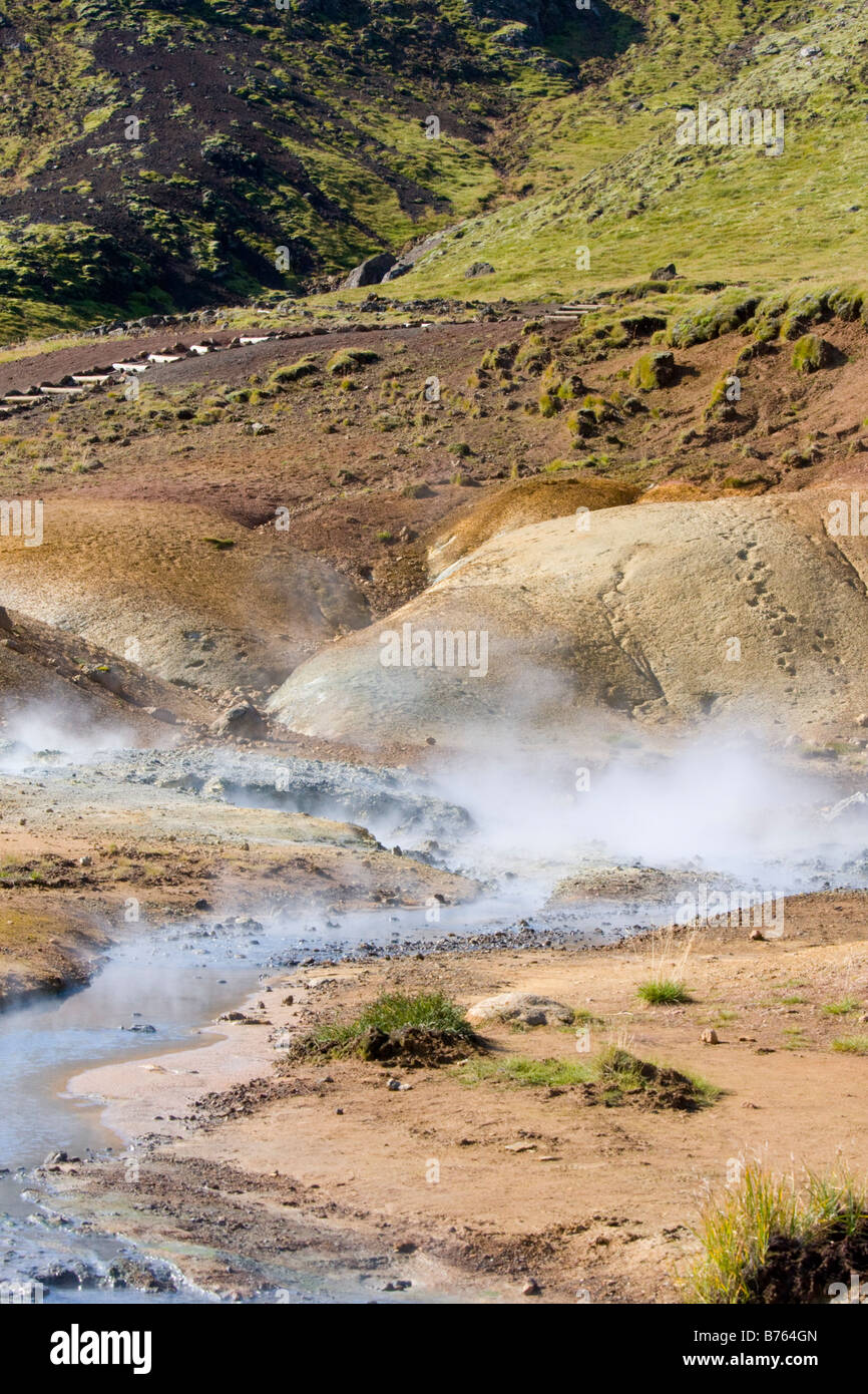 Seltun geothermal area hi-res stock photography and images - Alamy