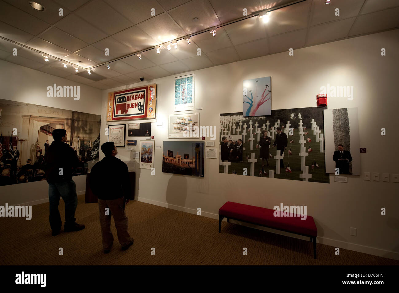 Ronald reagan presidential library and museum hi-res stock photography ...
