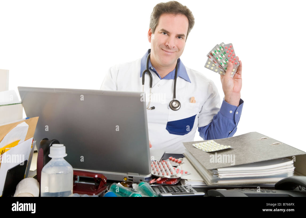 doctor with medicine Stock Photo - Alamy