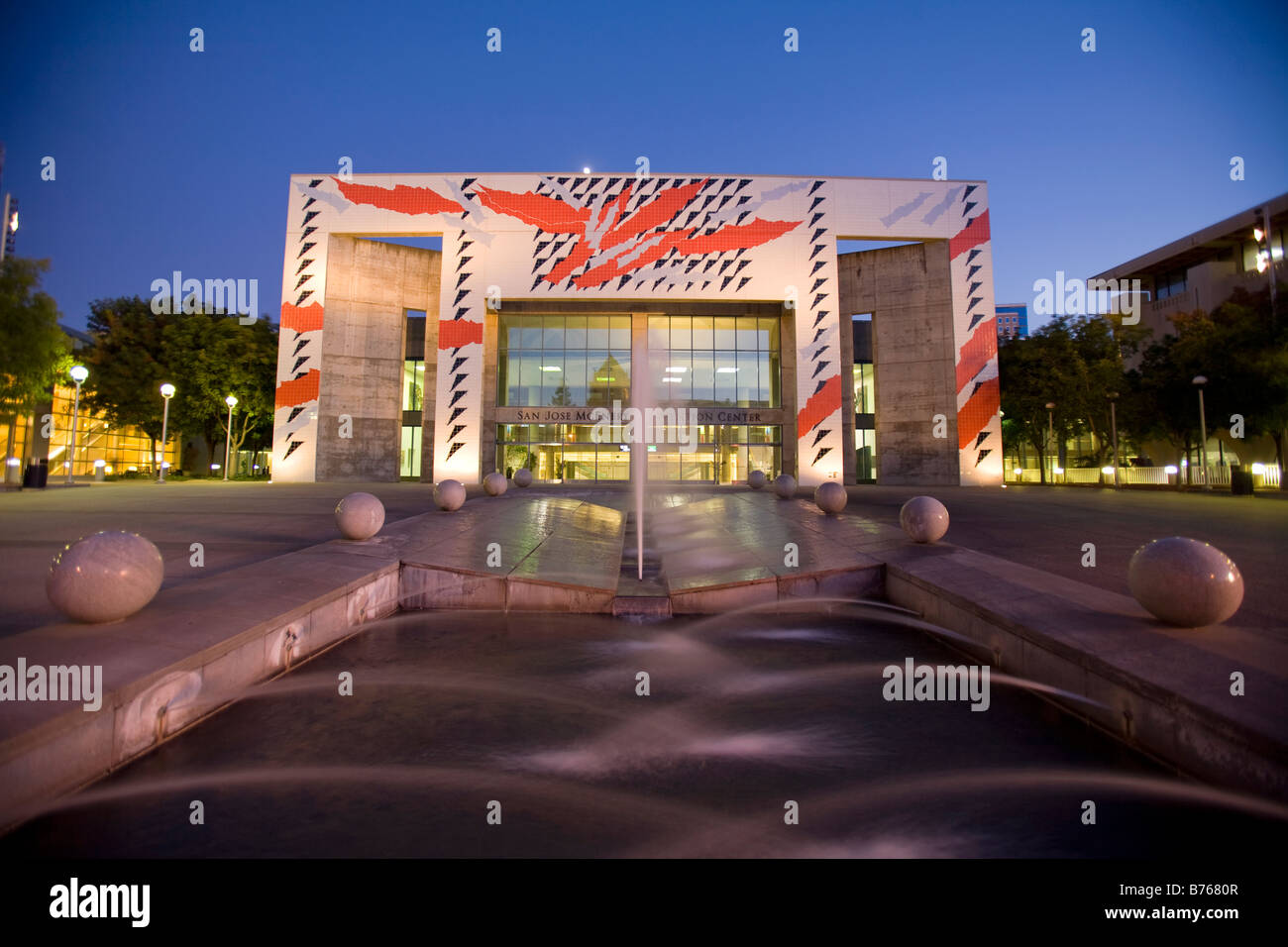 San Jose McEnery Convention Center, San Jose, California Stock Photo ...