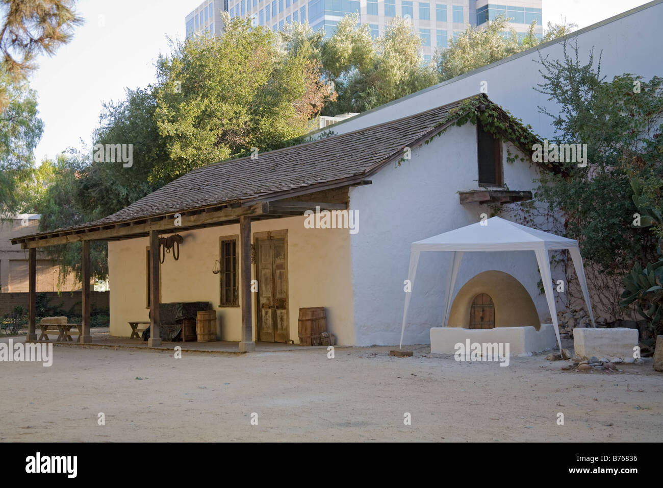 Peralta Adobe (Built in 1797), San Jose, California, USA Stock Photo ...