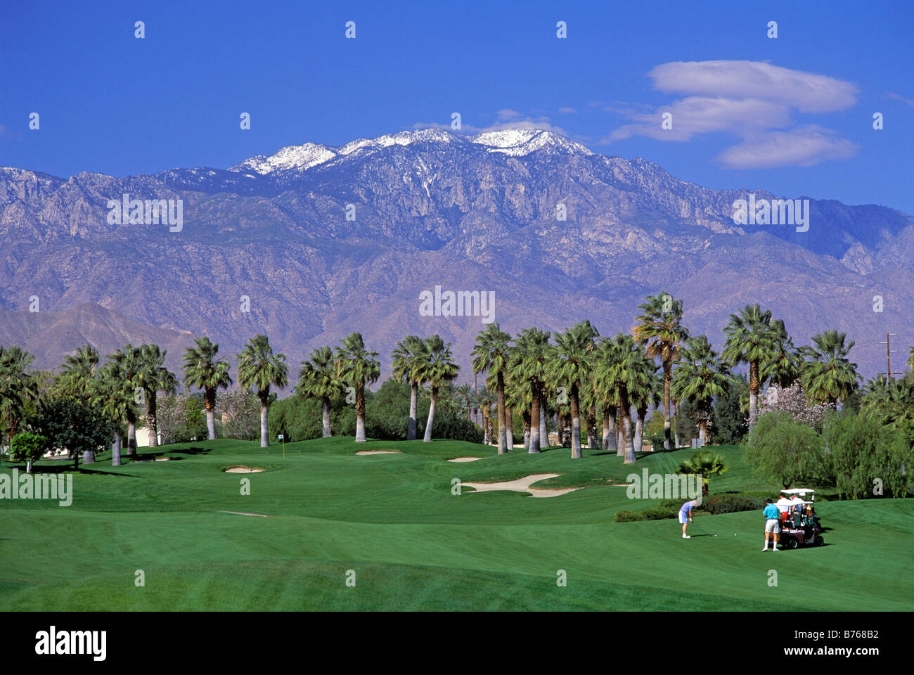 Golf Course, Marriott's Desert Springs Resort, Palm Desert, California ...