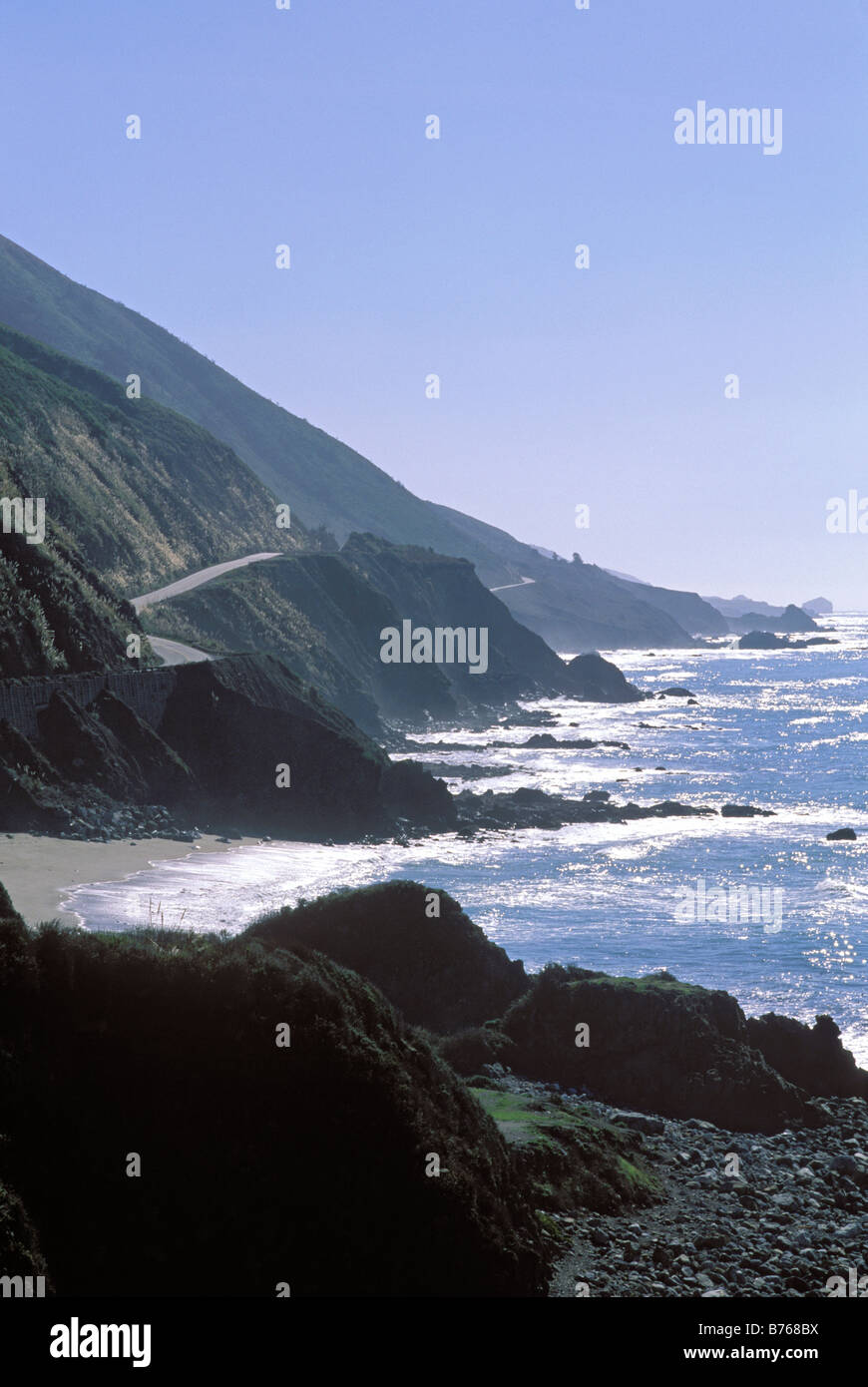Coastline, Big Sur, California (CC Stock Photo - Alamy