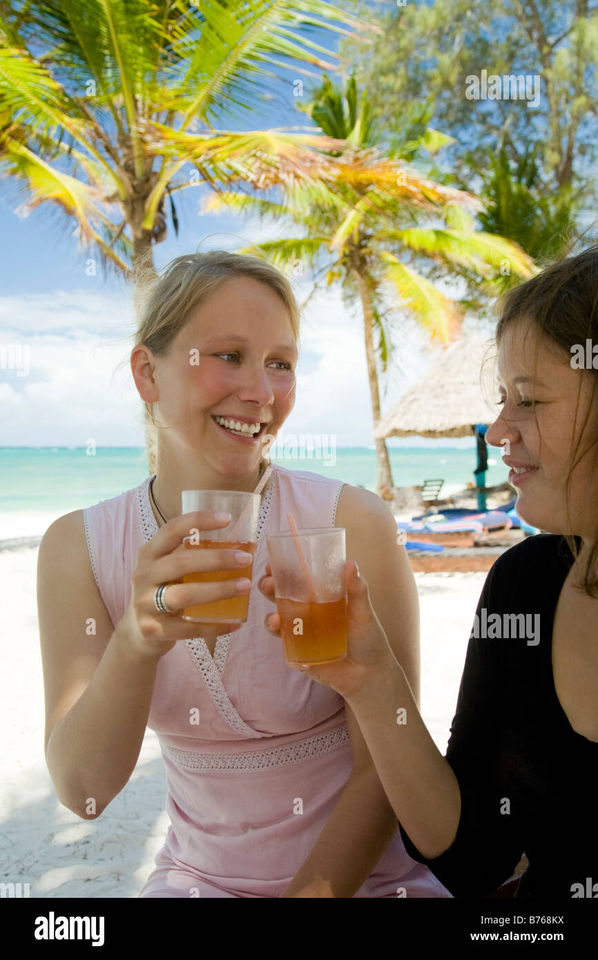 Beach Cocktail Girl Playa