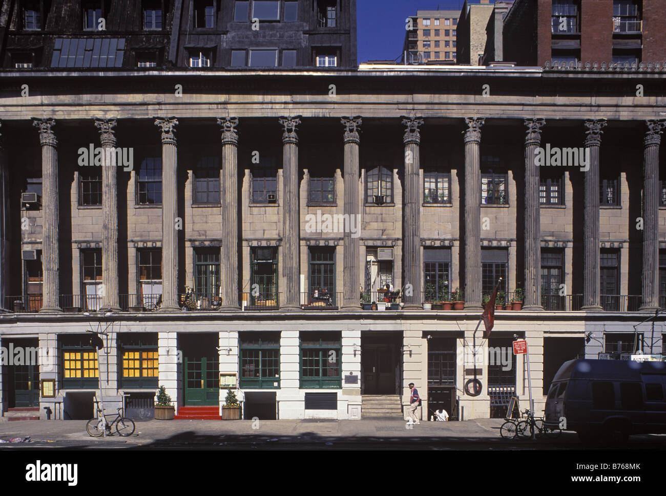 Colonnade Row, East Village, Manhattan, New York Stock Photo - Alamy