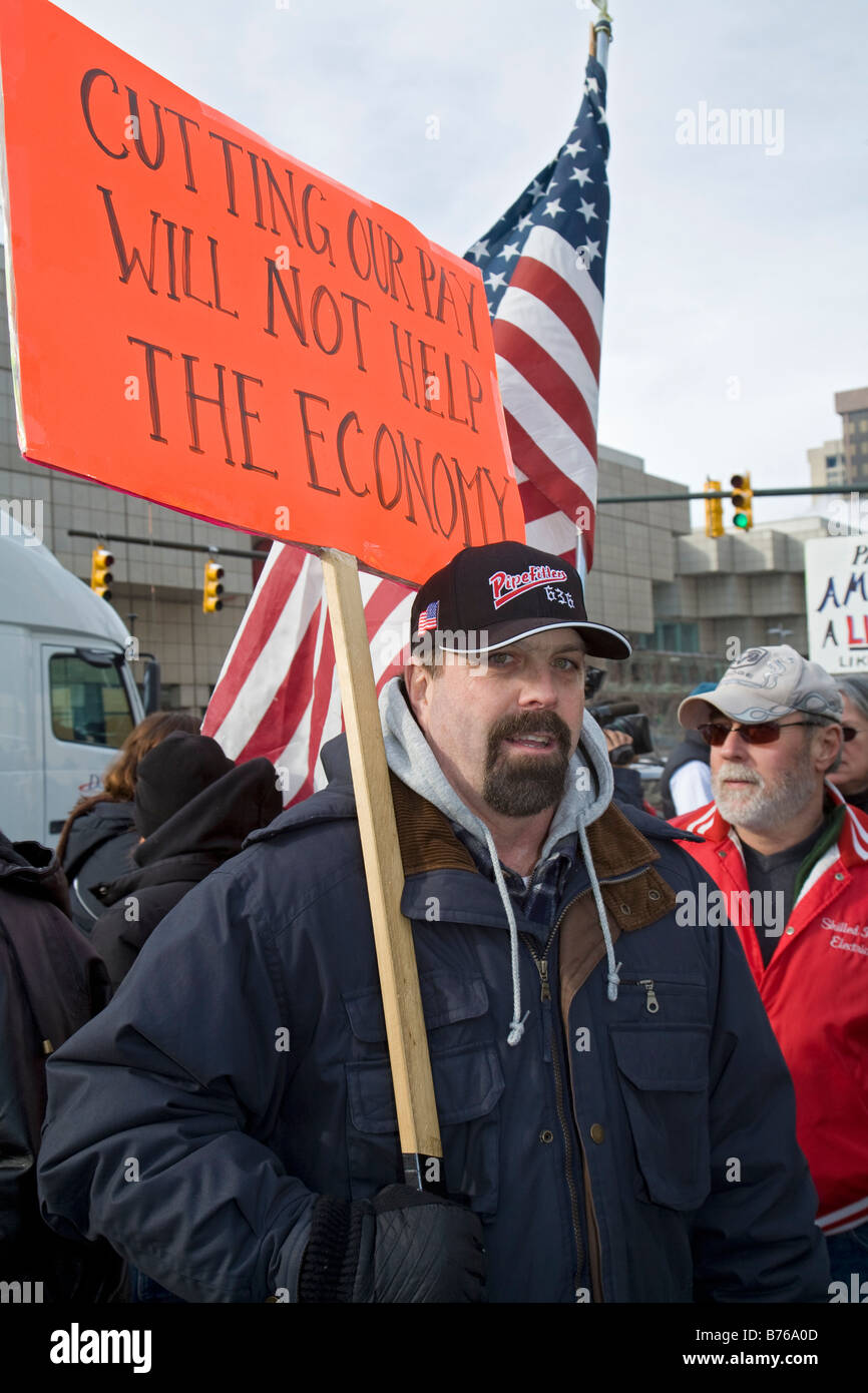 Worker rally hi-res stock photography and images - Alamy