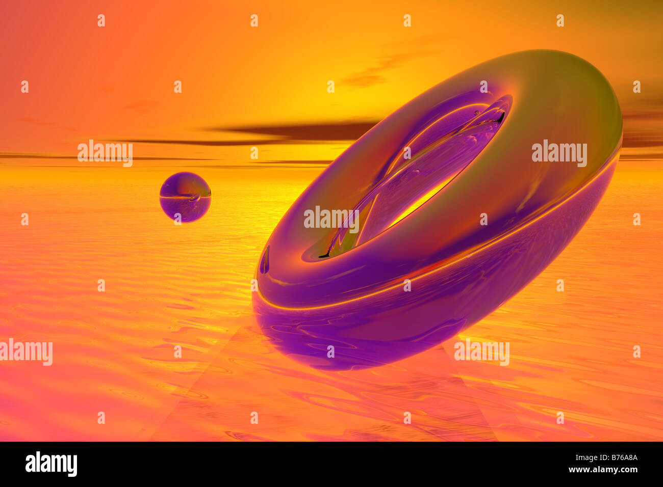 Futuristic scenes sci-fi scene Stock Photo - Alamy